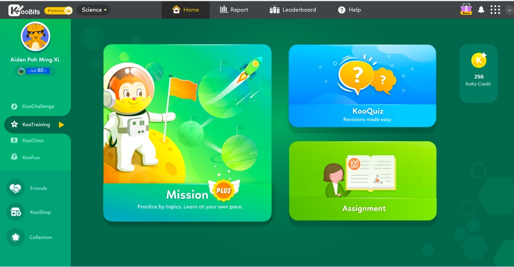 Mission Plus (Science) – KooBits Support Centre